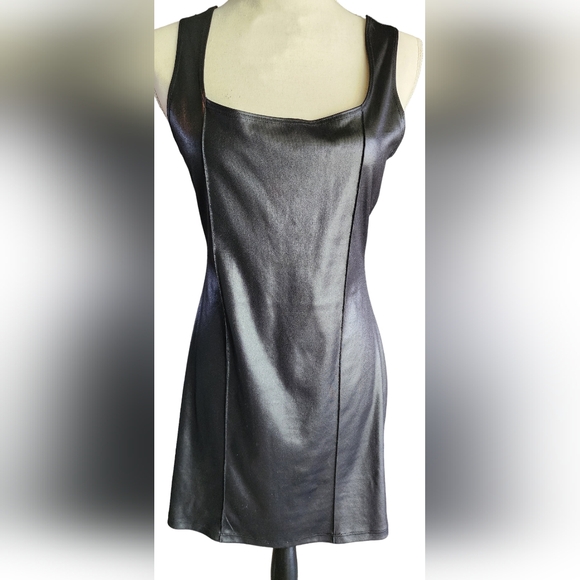 Rave City | Dresses | Vintage Rave City Sexy Black Dress Hot Shimmery ...